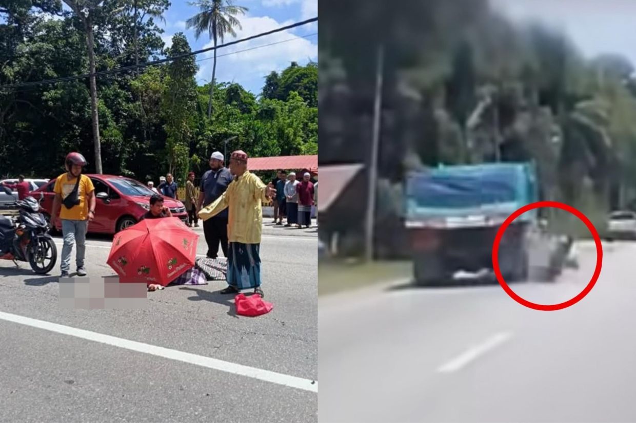 Tragis! Warga emas maut, motosikal dirempuh lori ketika keluar dari masjid - Semasa | mStar