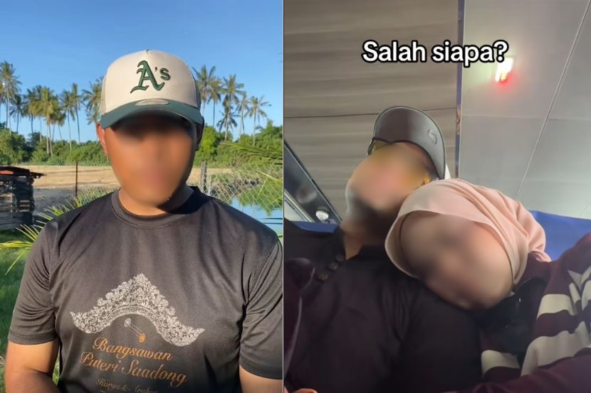 Bengang budak meraung dalam feri, salahkan mak ayah... Lelaki mohon maaf, harap orang ramai tak ...