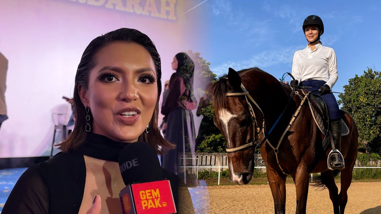Shiqin Kamal belajar tentang hidup dengan tunggang kuda, belum terfikir ...