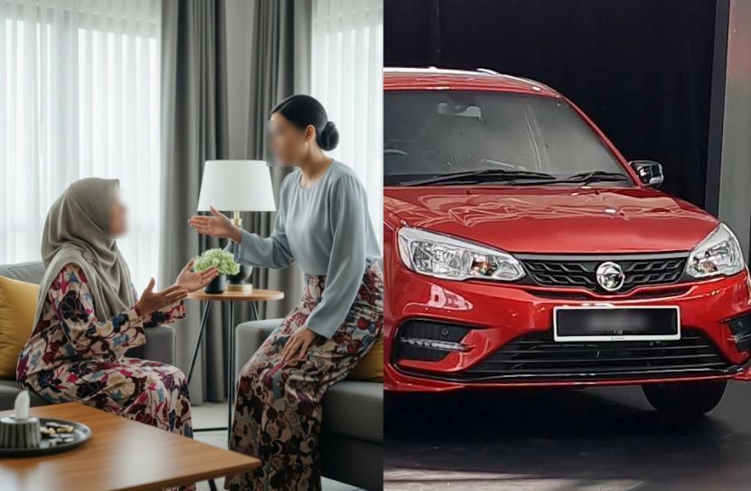 Gembira langsai ‘loan’ kereta Saga, saudara ‘potong mood’ perlekeh ...