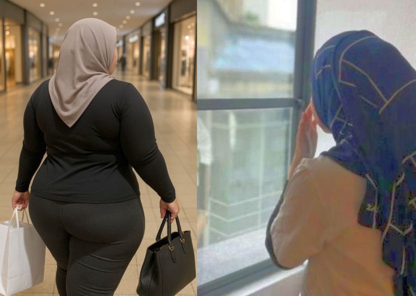 Badan gempal tapi tak segan pakai baju ketat, tertonjol ‘aset’ berlapis! Wanita pelik, dari mana ...