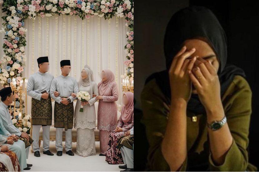 Wanita puas hati adik kepada madu turut diduakan suami, anggap doa ...