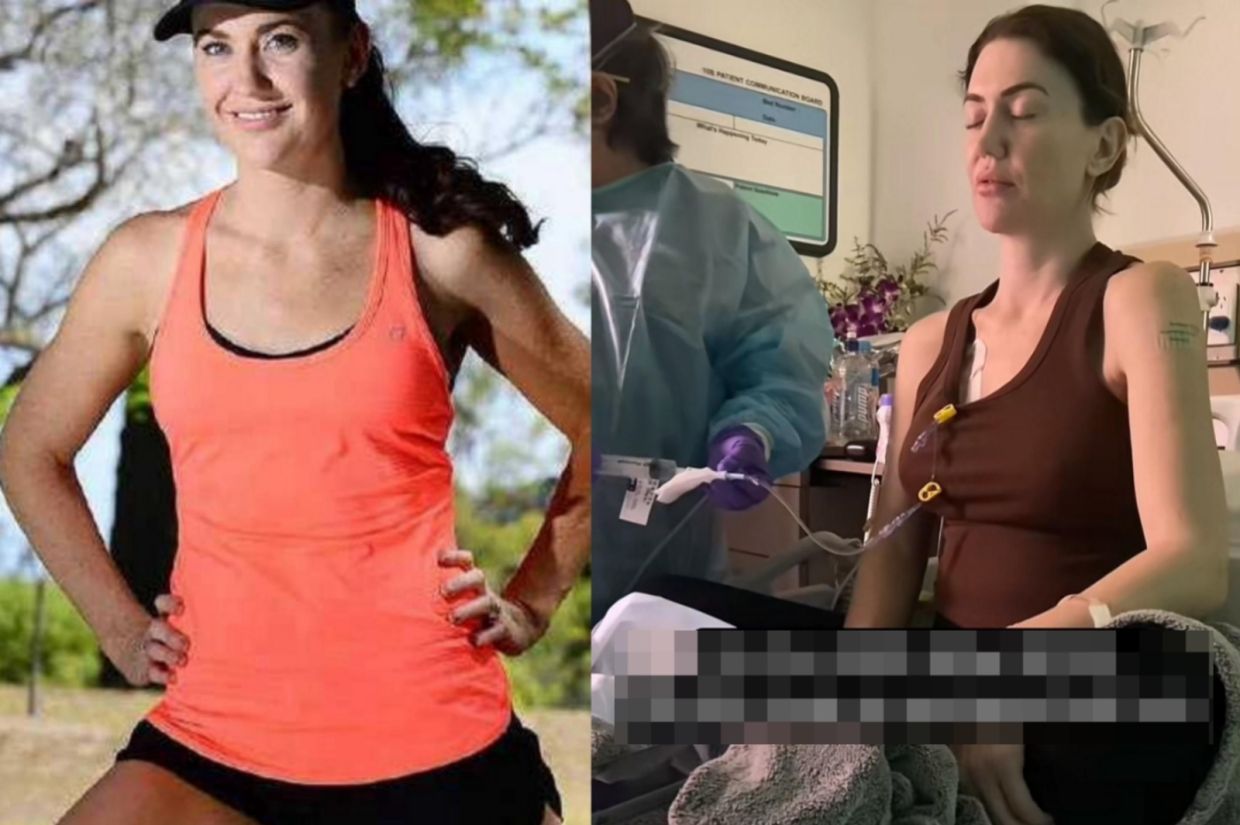 Wanita jalani gaya hidup sihat ambil ringan rasa sakit perut, abai ...