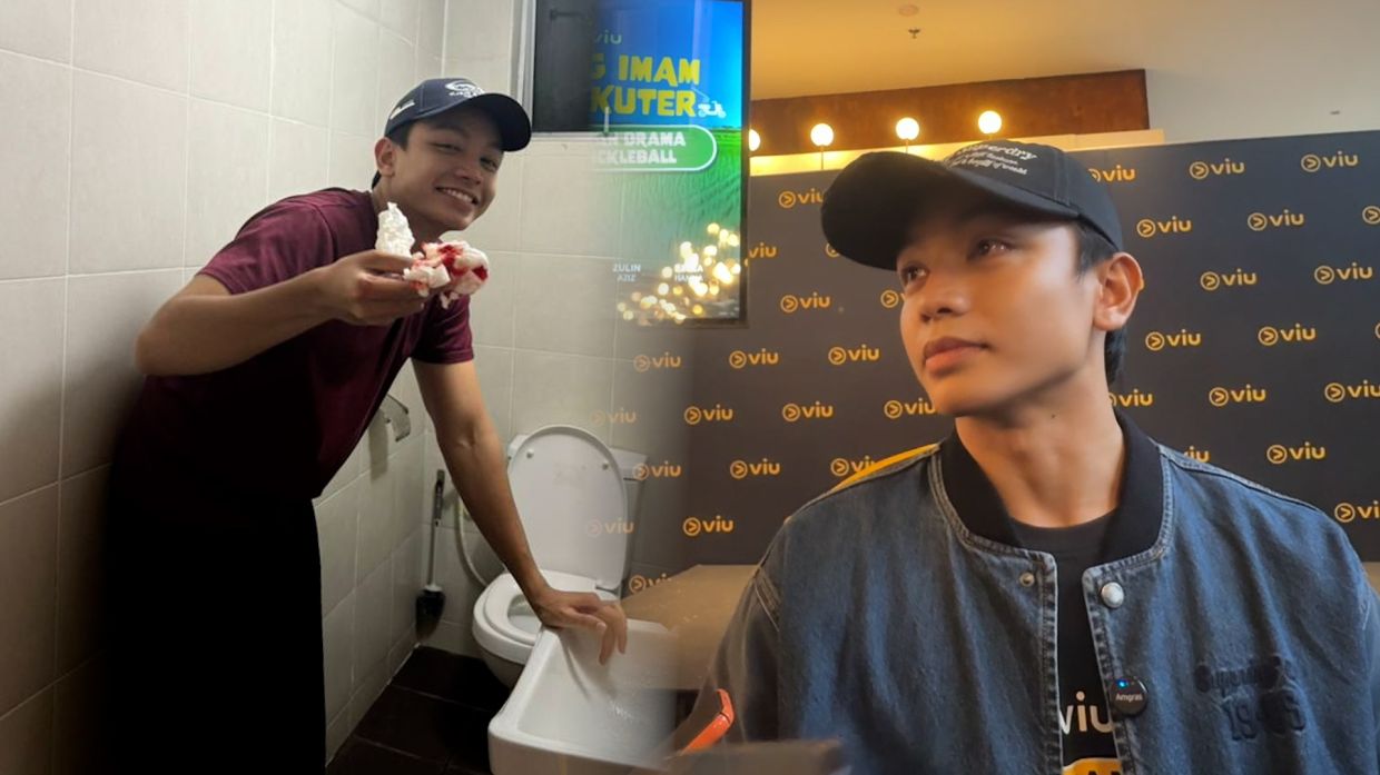 Ada jer tak kena, Zarif Ghazzi alami kejadian pelik sebelum masuk set - Video | mStar