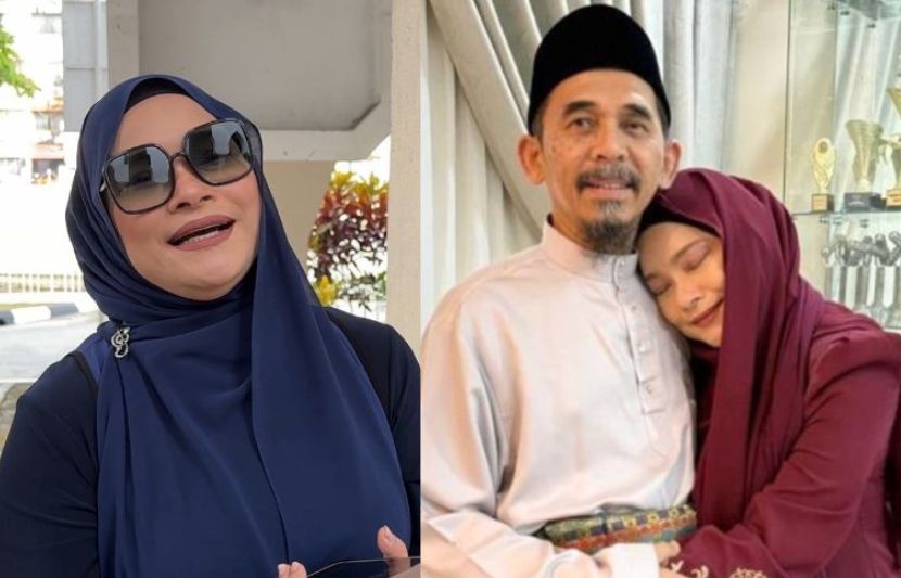 Jarang jumpa sebab sibuk bekerja, tapi suami masih pulang jenguk Nora ...