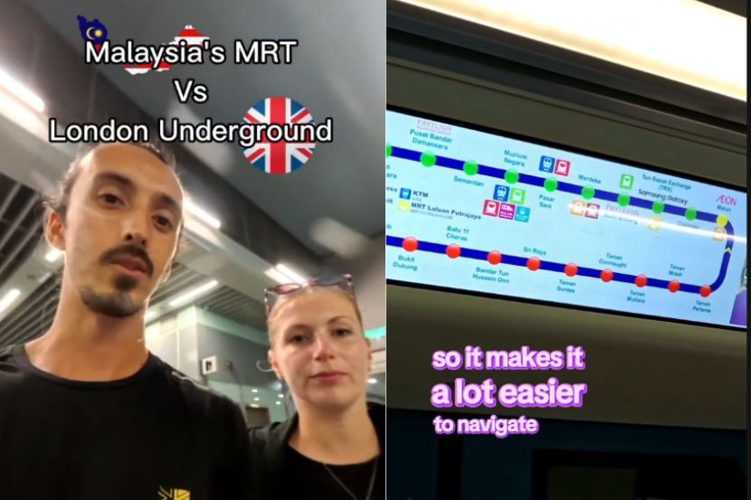 [V] MRT ‘tewaskan’ tren London Underground bagi pasangan pelancong UK ...