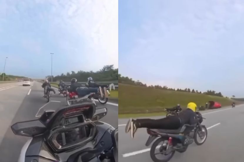 [V] Bangga 'terbang' atas motosikal! Ketahui bagaimana aksi 'fly ...