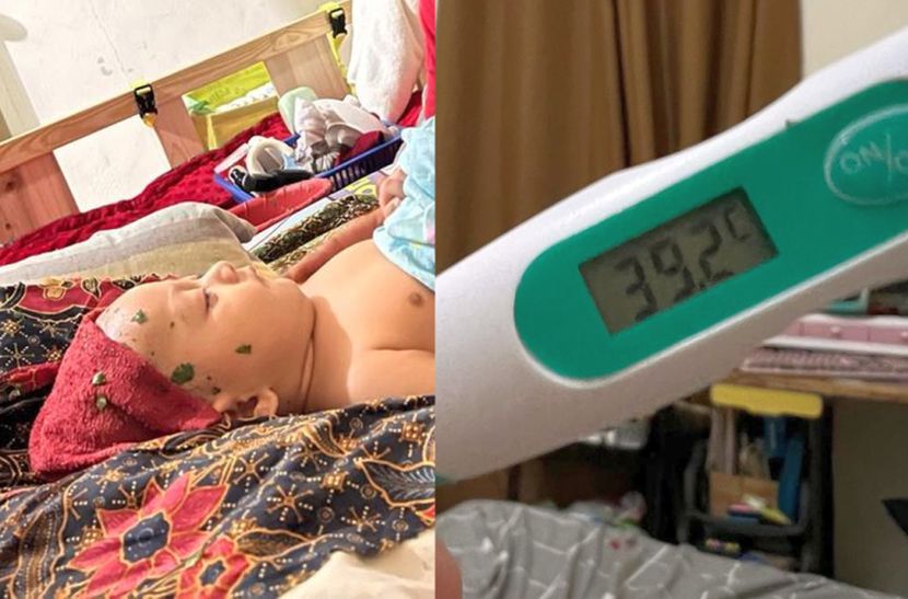 Wanita ditegur doktor sebab salah teknik jelum anak demam panas ...