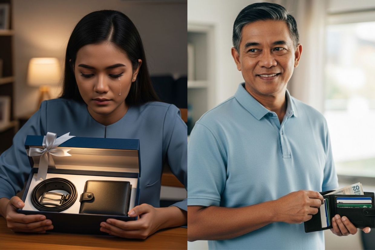 “Yang kau belikan aku buang!” - Bapa sombong, hina hadiah pemberian ...