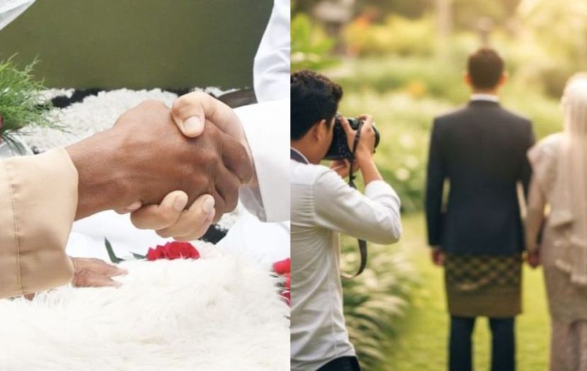 Tok kadi muda mengurat pengantin perempuan sebelum akad nikah, usik nak ...
