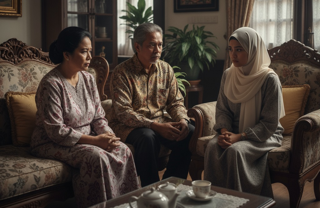 Wanita mengadu penat hadap perangai mak ayah, asyik paksa suruh kerja ...